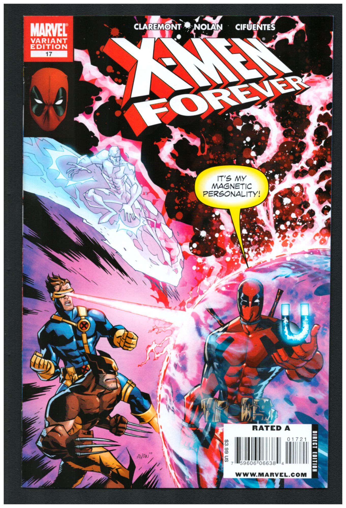 X-Men Forever #17 Variant Cover | Chris Claremont, Graham Nolan | First ...